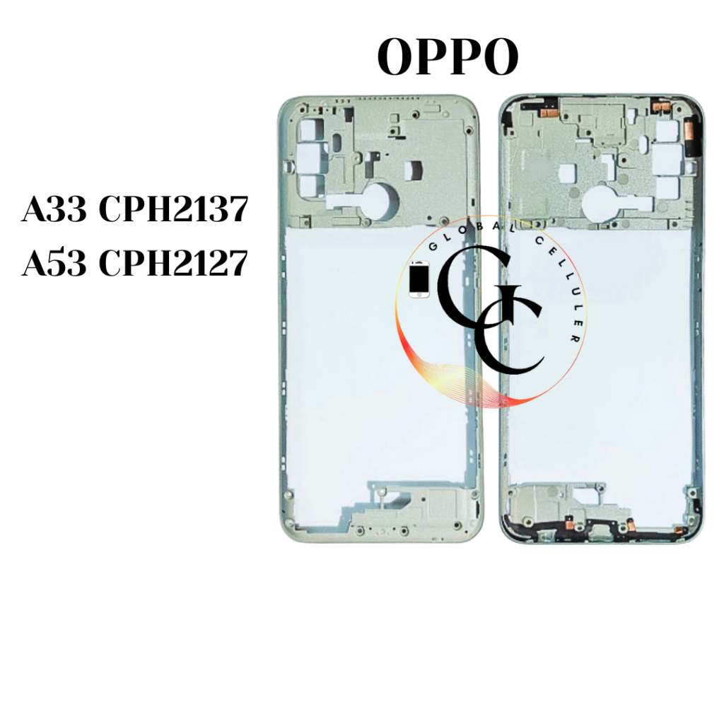 Jual Bezel Oppo A33 CPH2137 A53 CPH2127 A32 2020 Original (Tulang ...