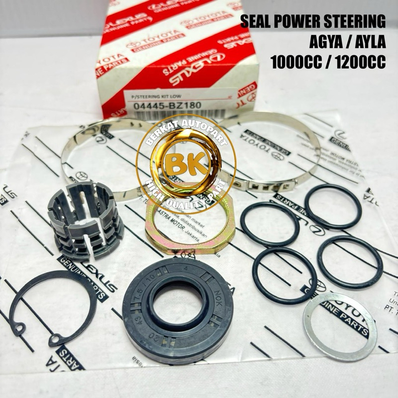 Jual SEAL RACK POWER STEERING KIT BAWAH AGYA AYLA 1.0 1.2 1000CC 1200CC ...
