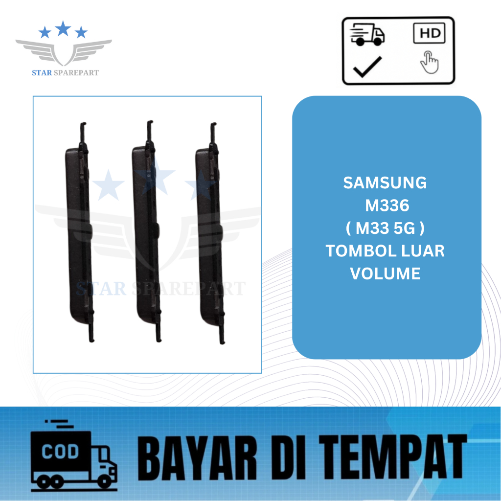 Jual TOMBOL LUAR KEYPAD VOLUME SAMSUNG M336 ( GALAXY M33 5G ) | Shopee Indonesia
