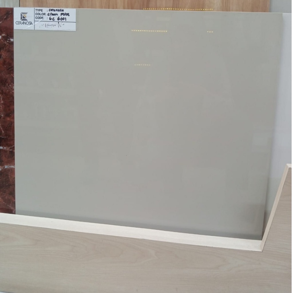 Jual KERAMIK LANTAI Granit Ceranosa 60x60 Cream Polos MMGC 6001 ...