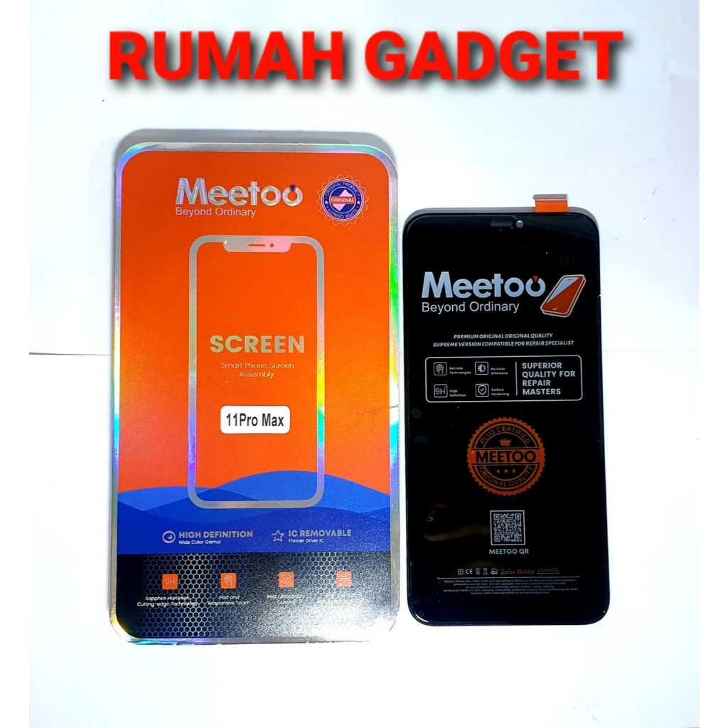 Jual LCD OG/MEETOO IP11 PRO MAX FULLSET TOUCHSCREEN | Shopee Indonesia