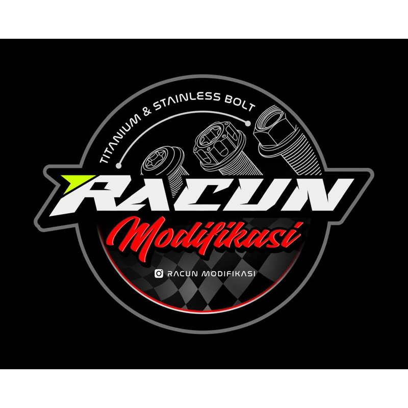 Jual sticker racun modifikasi princut dan cutting special edition ...