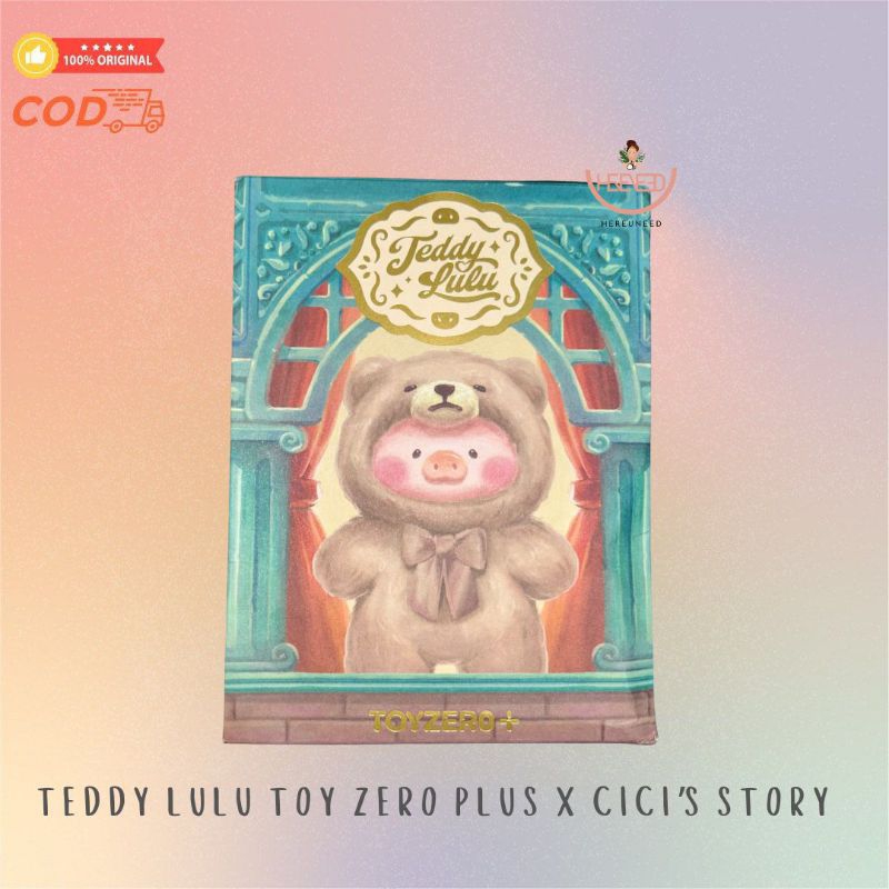 Jual [NEW ORIGINAL READY COD] Teddy Lulu The Vintage Bag Charm Beauty ...