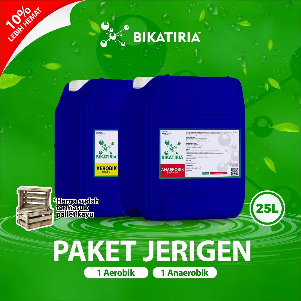 Jual Bakteri Pengurai Limbah Cair Jerigen 25L PAKET JERIGEN - (1 Aerobik, 1 Anaerobik) | Shopee ...