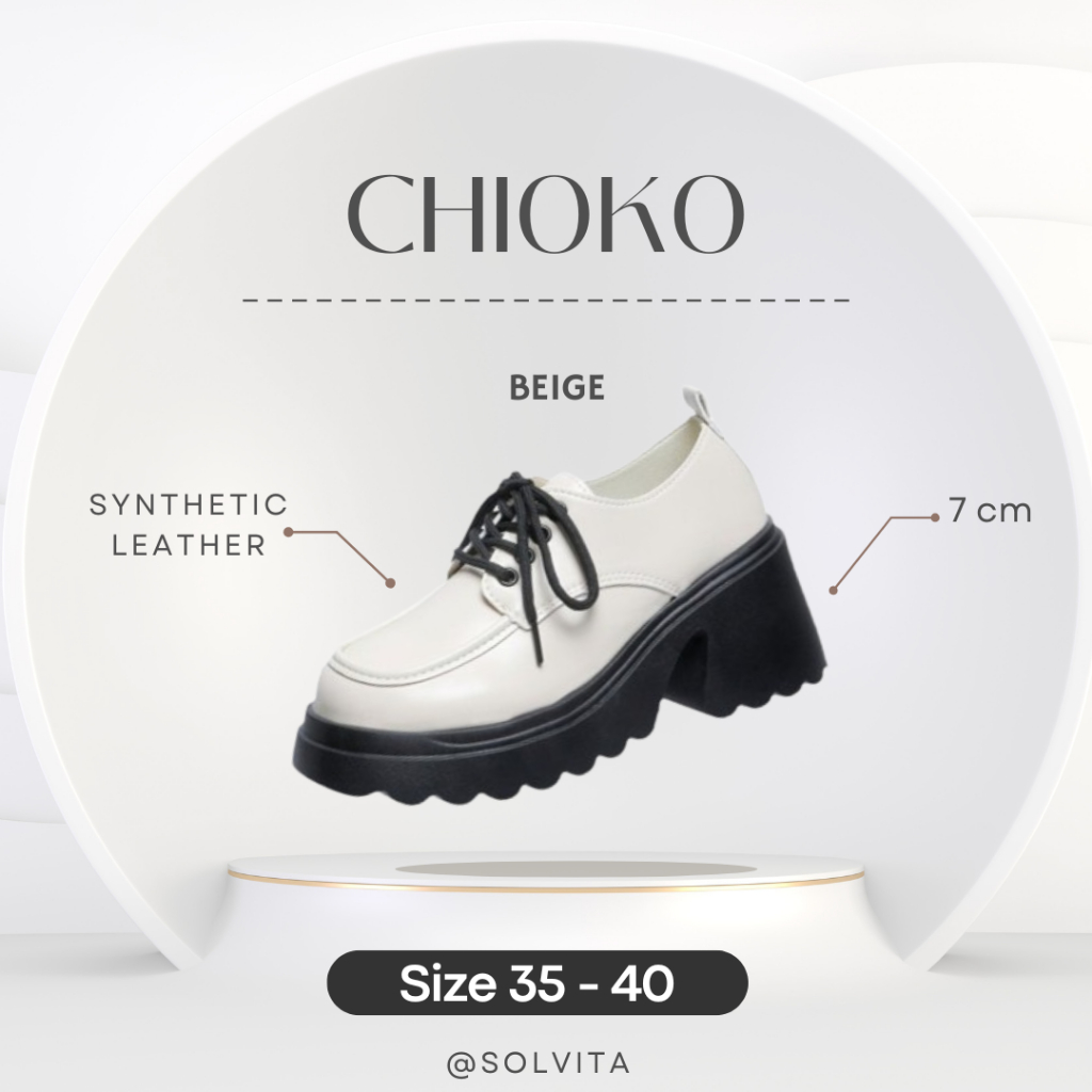 Jual Solvita Chioko Sepatu Docmart Wanita - Sepatu Loafers - Sepatu ...