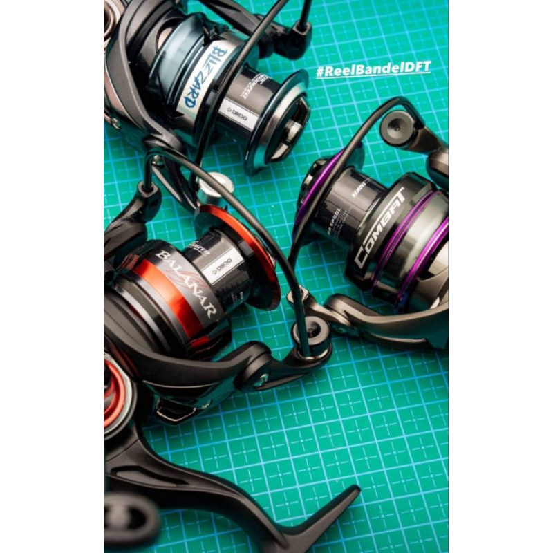 Jual Reel Pancing Daido Arctic Iguana Grey Hound Vulcane Diablo Hell ...