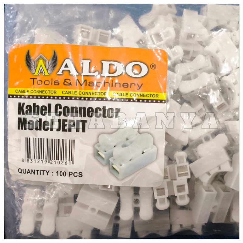 Jual ALDO Terminal Kabel Kunci Sambungan Cepat CH2 Pengunci Otomatis 2 ...