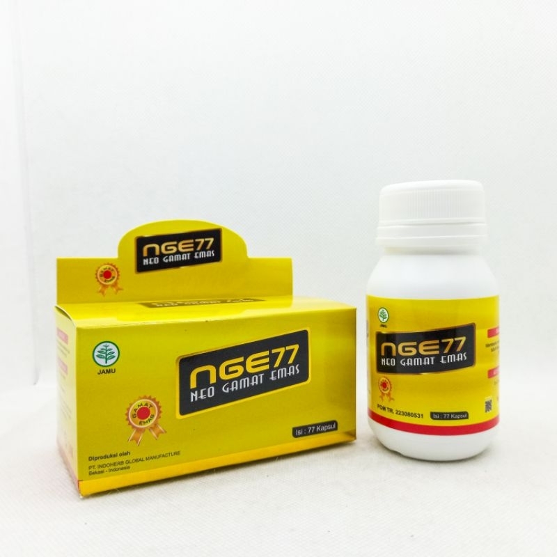 Jual NGE NEO GAMAT EMAS ISI 77 KAPSUL PRODUK 100% ORIGINAL | Shopee ...