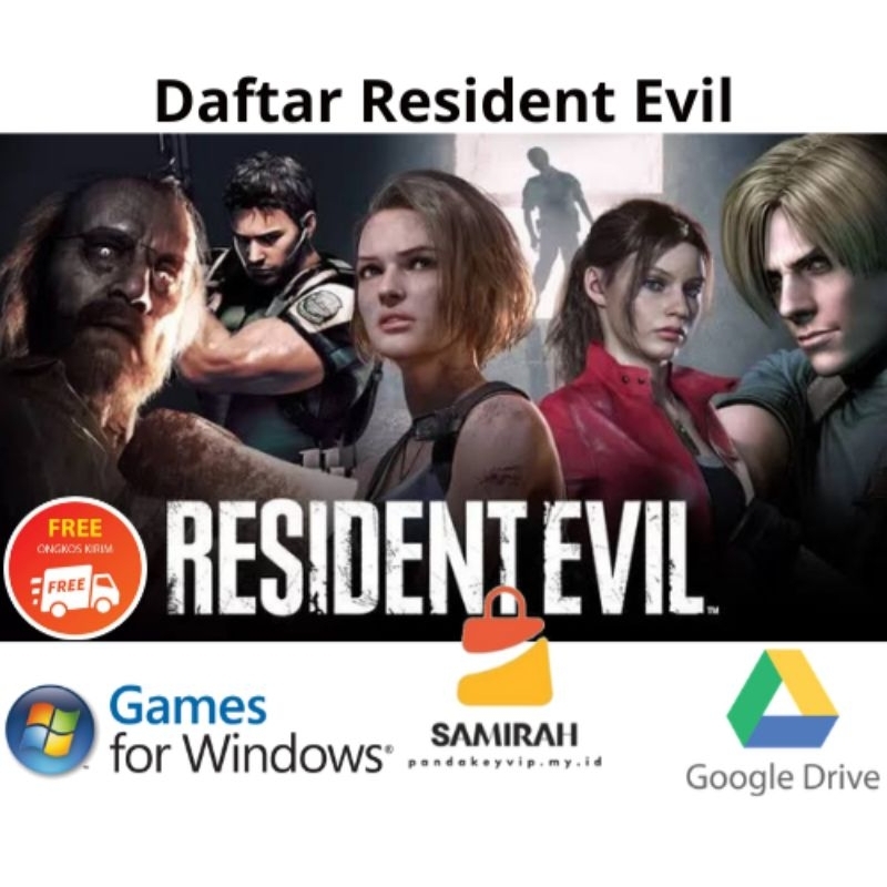 Jual RESIDENT EVIL SERIES - PC GAME | Shopee Indonesia