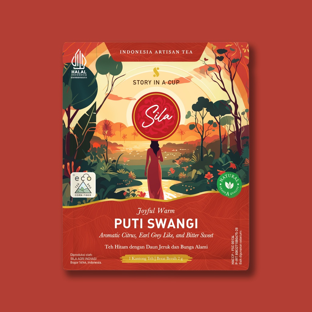 Jual Sila Artisan Tea | Puti Swangi | Sachet 1 Tea Bag | Teh Premium ...