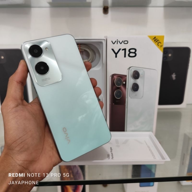 Jual Vivo Y18 6/128 Second Fullset Original Garansi Resmi | Shopee Indonesia