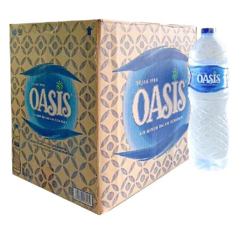 Jual Oasis 1500ml 1karton ( 1dus isi 12 Botol) | Shopee Indonesia