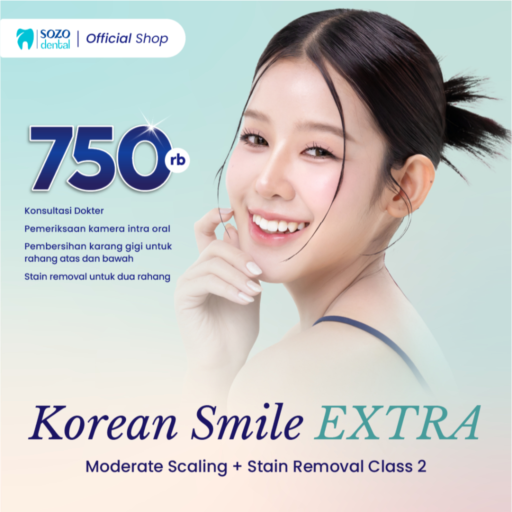 Jual Korean Smile EXTRA Package: Moderate Scaling dan Stain Removal ...
