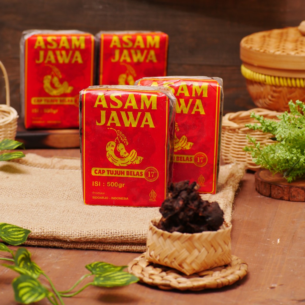 Jual Asam Jawa BIJI Cap 17 Tujuh Belas 500 gram / Asem Jawa HALAL P-IRT ...