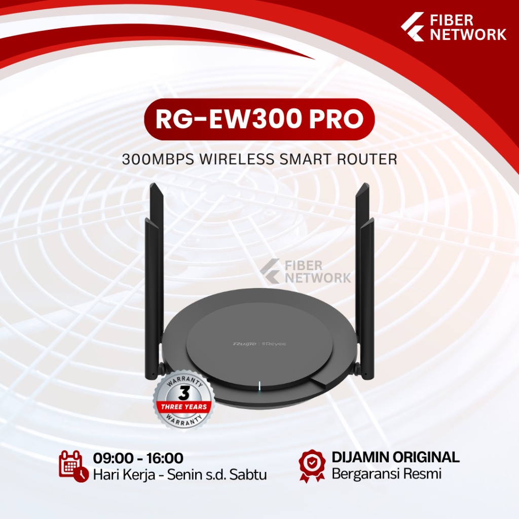 Jual RG-EW300 PRO RUIJIE REYEE 300MBPS WIRELESS SMART ROUTER | Shopee ...