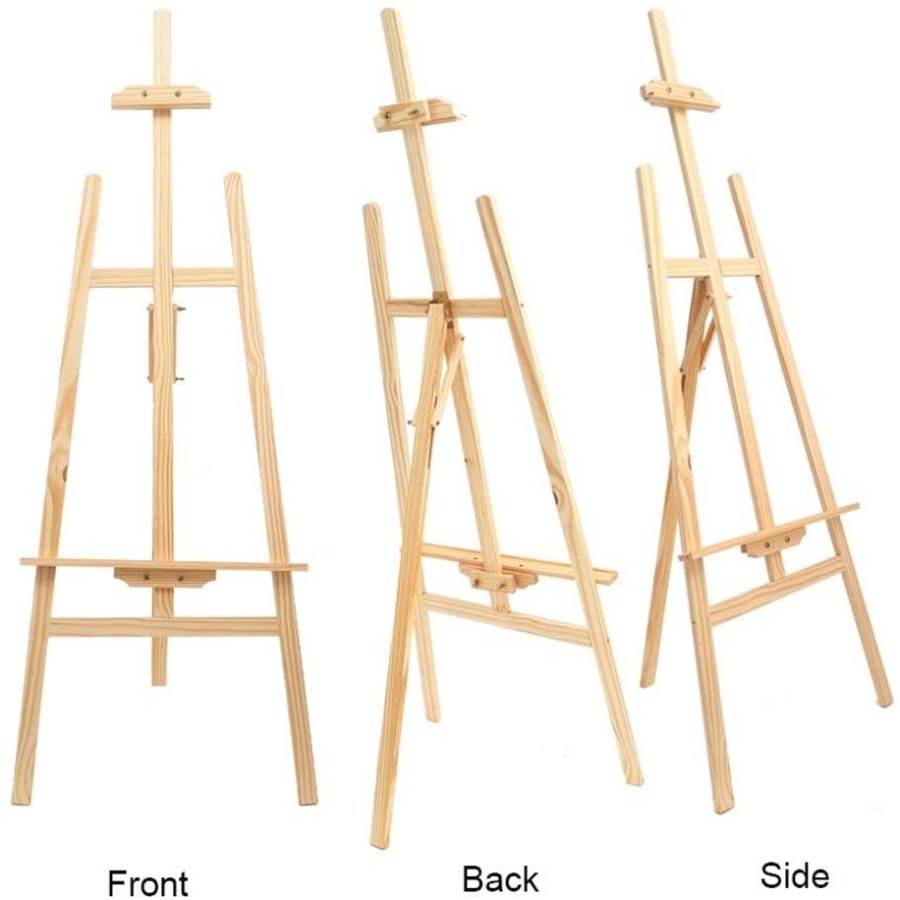 Jual BALI ARTEMEDIA BOMEIJIA DIY Wooden Easel 120cm 150cm 170cm / Stand ...