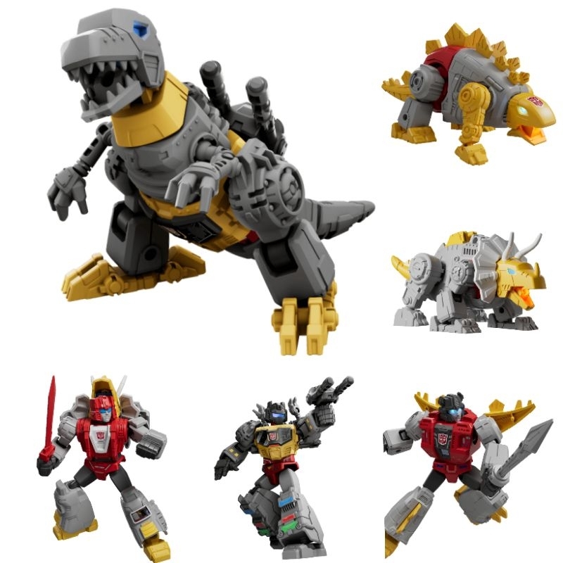 Jual Blokees isi 6 Figure Transformers Paket Dinobots Squad Member ...