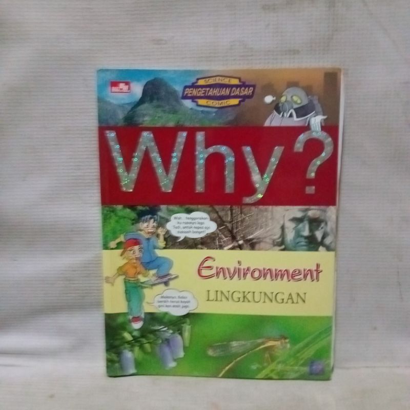 Jual SCIENCE PENGETAHUAN DASAR COMIC Why ? Environment | Shopee Indonesia
