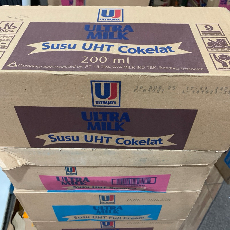 Jual Ultra Susu uht 200ml 1Dus (24pcs) | Shopee Indonesia