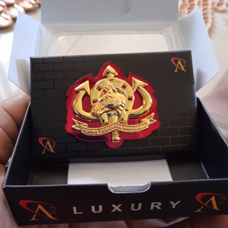 Jual luxsuri brevet wing kuda kavaleri dasar akrilik mika premium ...