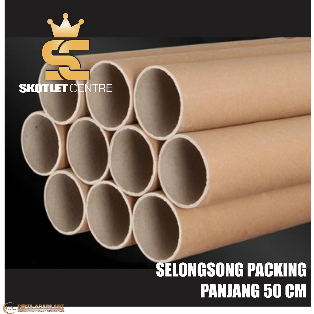 Jual Extra Packing Selongsong Pengaman Stiker dan Kaca Film Panjang 50 Cm | Shopee Indonesia