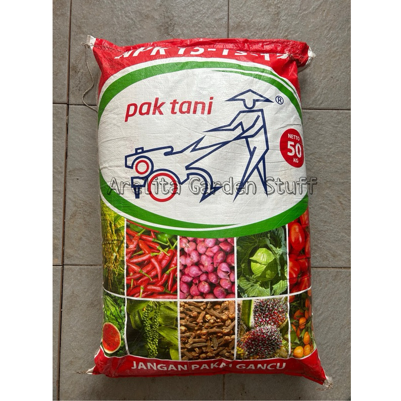 Jual Pupuk NPK 15 15 15 Pak Tani Repack 1kg Original | Shopee Indonesia