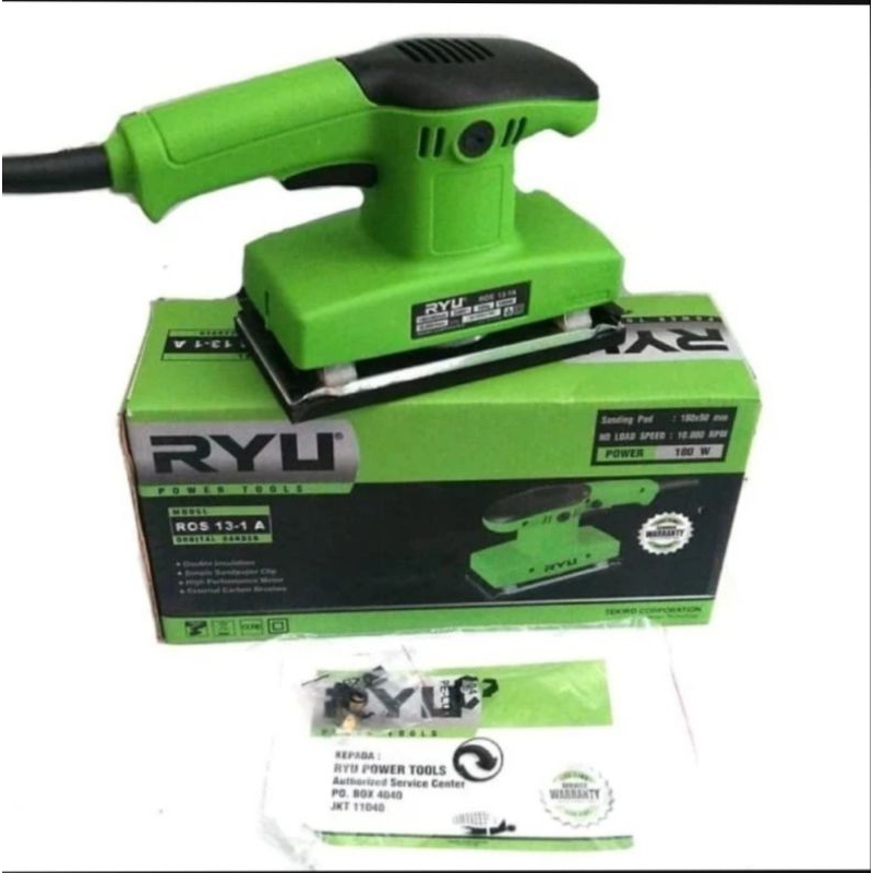 Jual Mesinn Ampalas Orbital Sander 90 X 180mm ROS13-1A | Shopee Indonesia
