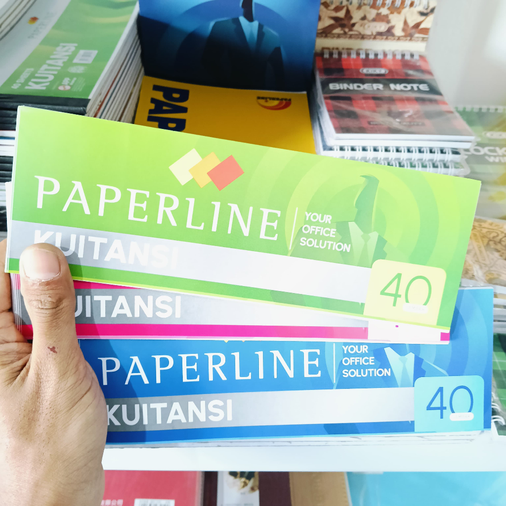 Jual PAPERLINE KUITANSI KECIL BUKU KWITANSI PPL KT 40M 40 LEMBAR | Shopee Indonesia