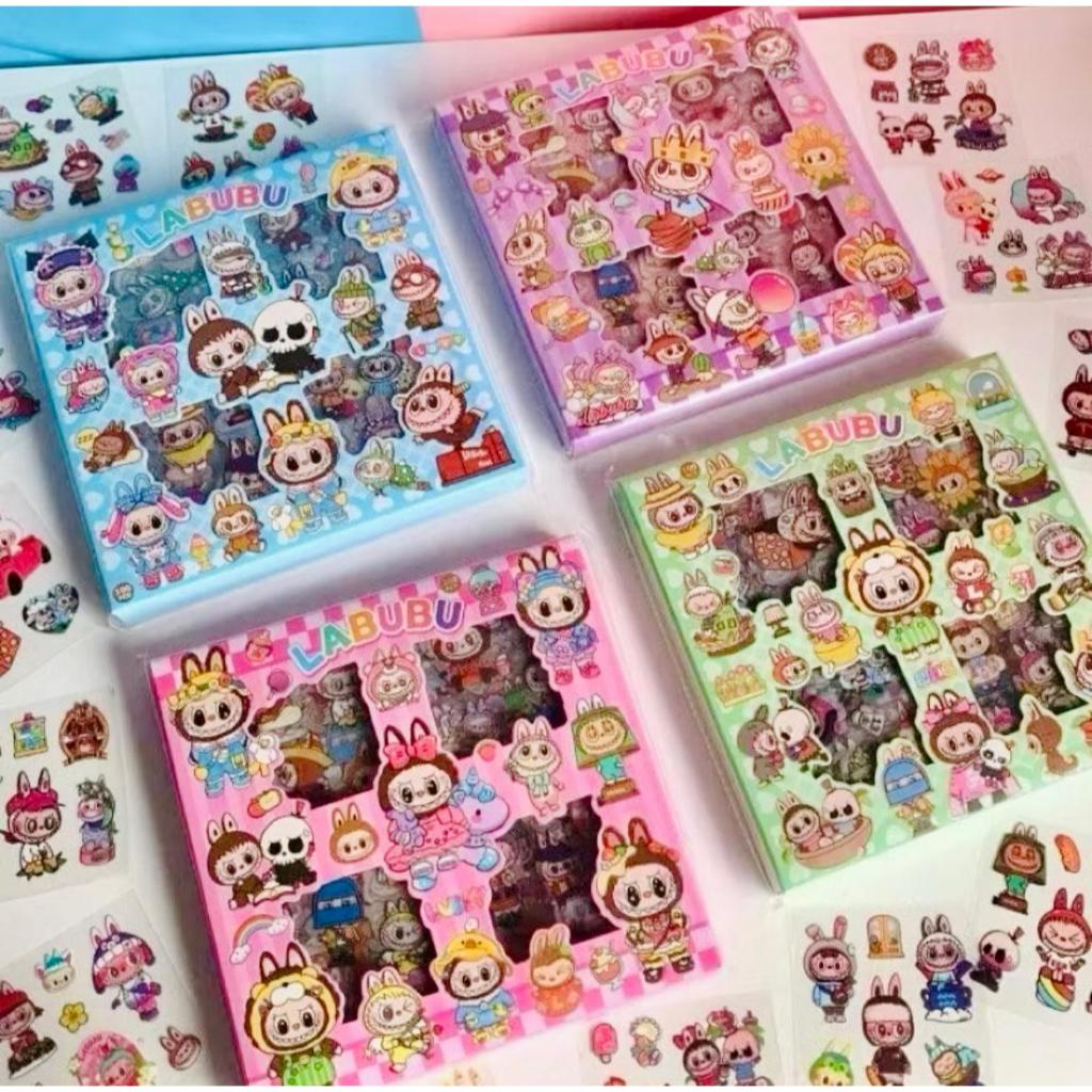 Jual STICKER LABUBU - STICKER MOMO WATERPROOF ISI 100 LEMBAR PER BOX ...