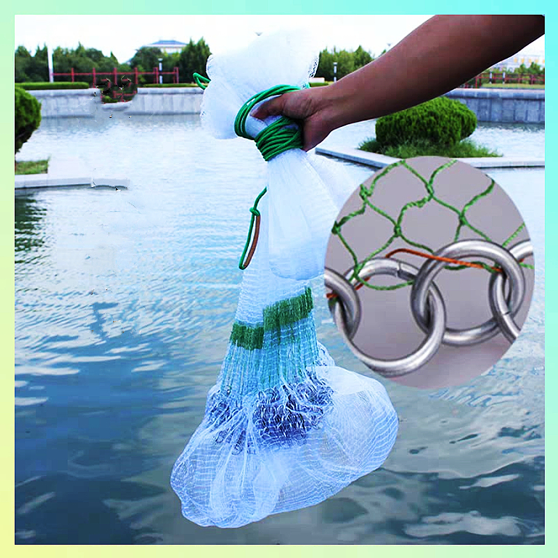 Jual Jala ikan lempar 3/4' senar 0.25 tinggi 8fit | Shopee Indonesia