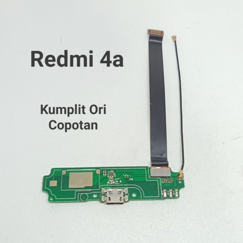 Jual Papan PCB konektor cas plus Flexi UI board Xiaomi Redmi 4a bekas ...