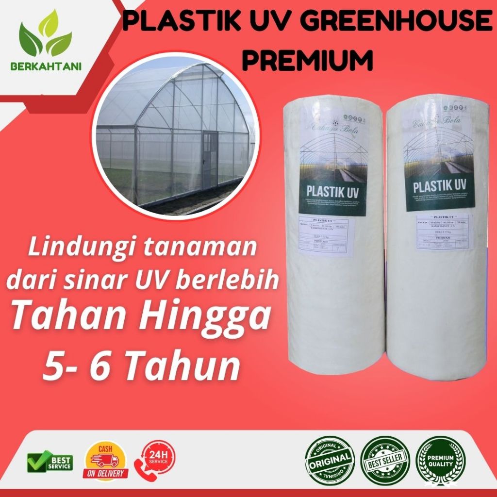 Jual Plastik UV 5 Meter Lebar Plastik Green House Tebal 250 Micron ...