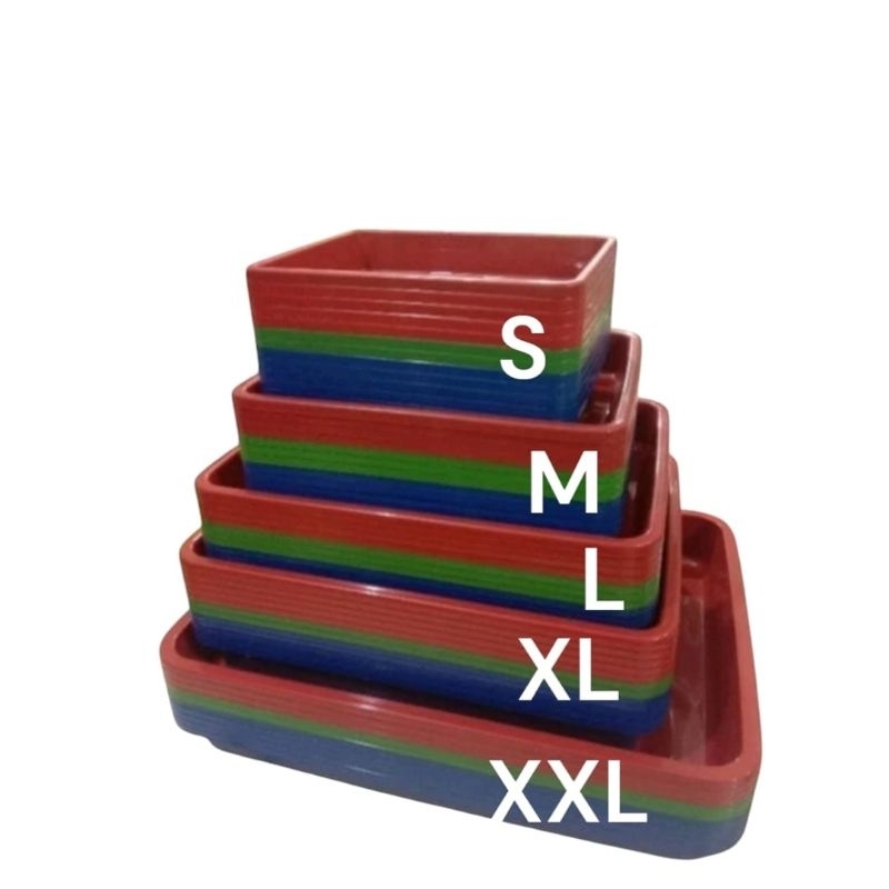 Jual nampan best plast persegi nampan loyang nampan plastik | Shopee ...