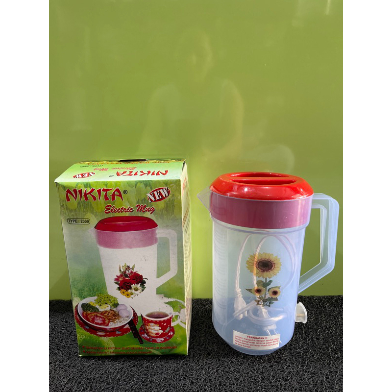 Jual Eskan listrik plastik 2L Nikita / Teko listrik pemanas air ...