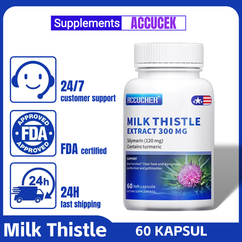 Jual Milk Thistle 300mg, Membantu Menjaga Fungsi Hati yang Optimal ...