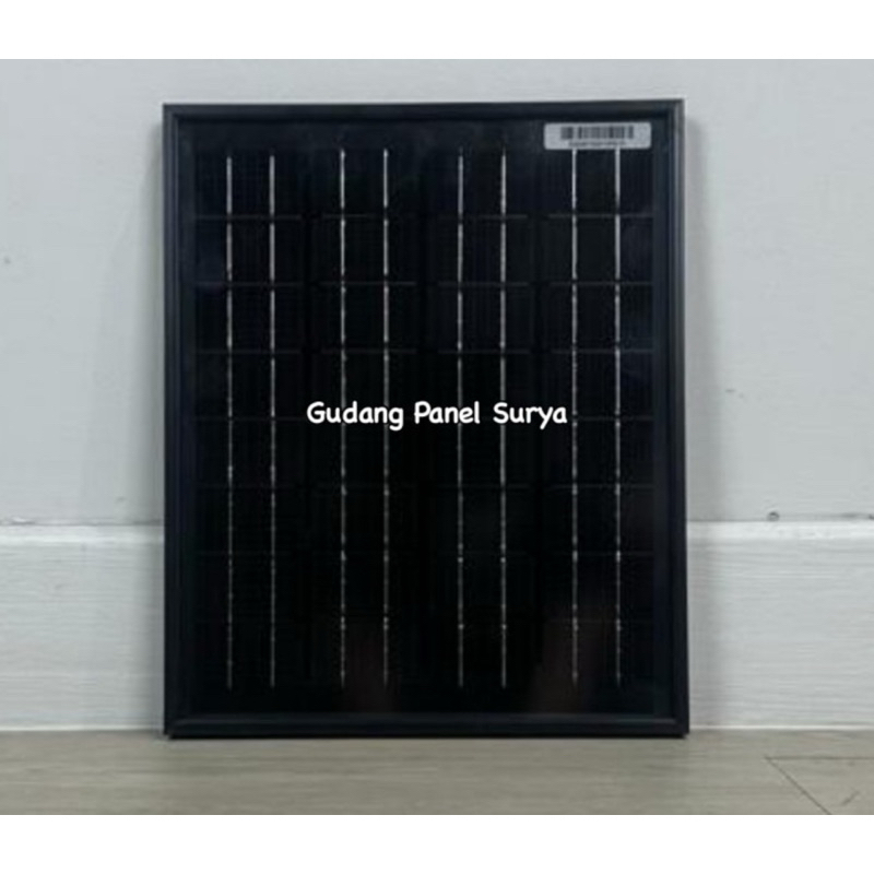 Jual Solar Panel Surya Solarcell PV Solana 10WP Full Black Mono Solana ...