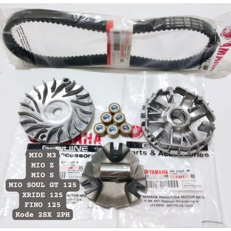 Jual PAKET CVT MIO M3 MIO Z MIO S MIO SOUL GT 125 XRIDE 125 FINO 125 ...