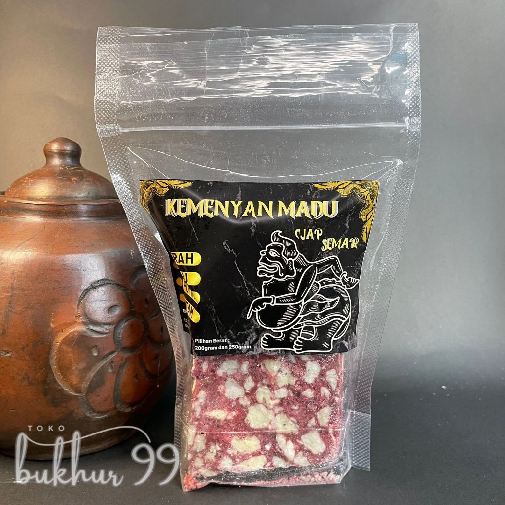 Jual Menyan Madu Merah Asli cap semar Harum Berat 200gram untuk ...