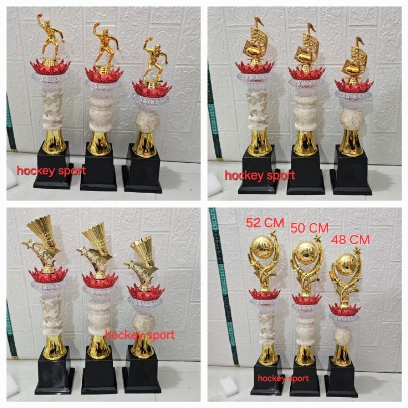 Jual Trophy Piala Badminton / Sepak Bola / Tenis Meja / Musik / Burung ...