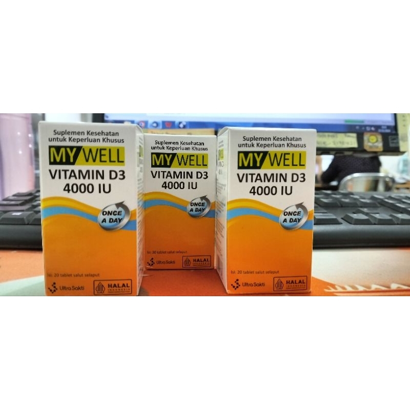 Jual My Well Vitamin D3 4000iu | Shopee Indonesia