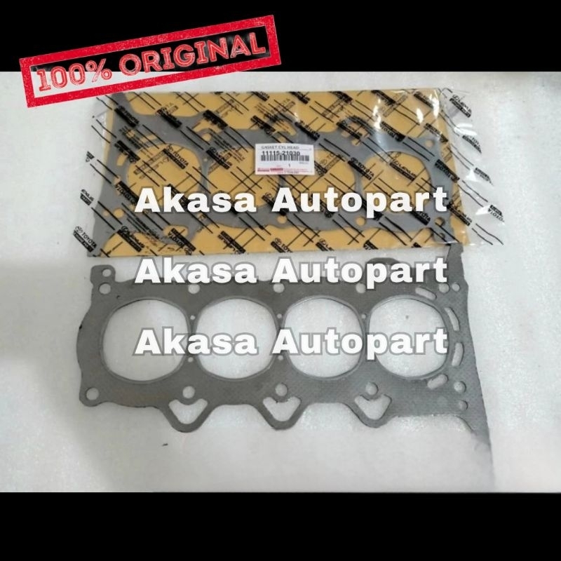 Jual Paking Only Paking Gasket Cylinder Head Vios Yaris 1NZ Original | Shopee Indonesia