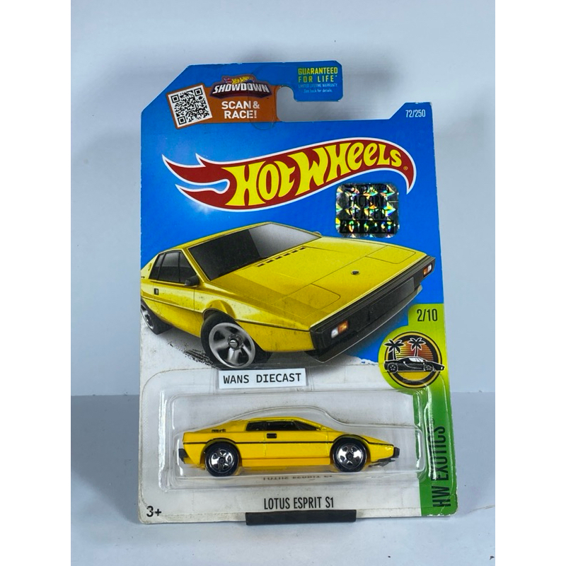 Jual Hot Wheels Lotus Esprit S1 Yellow Factory Sealed | Shopee Indonesia