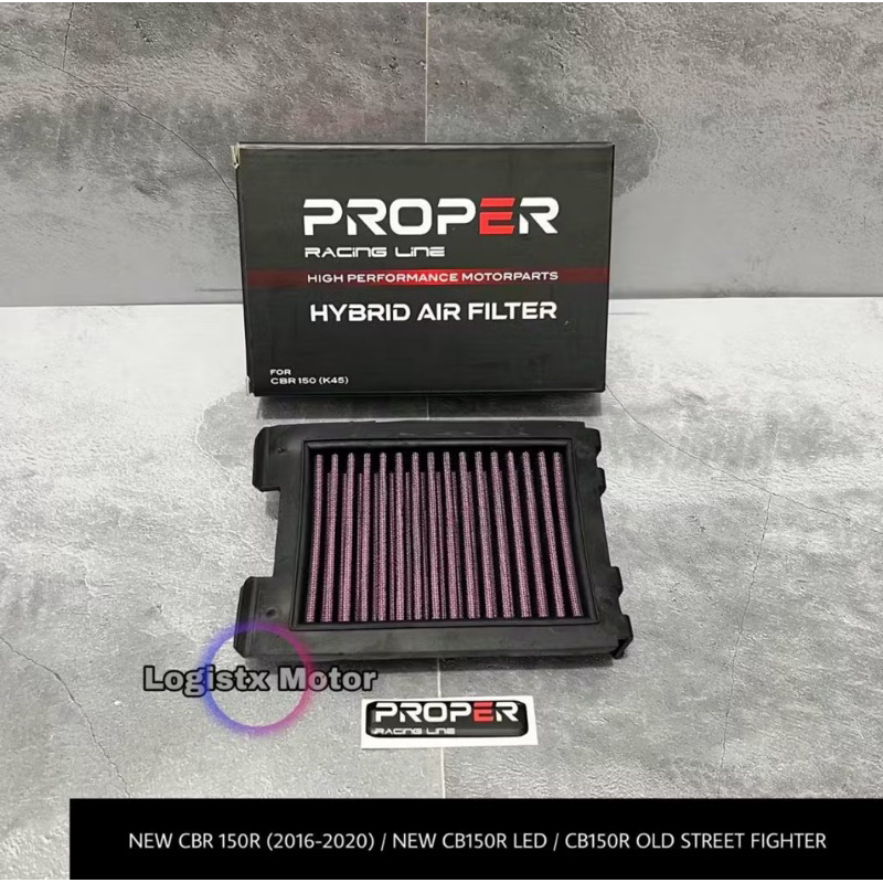 Jual Filter Udara Proper Racing Line Honda New CBR 150R K45G K45N K45A ...