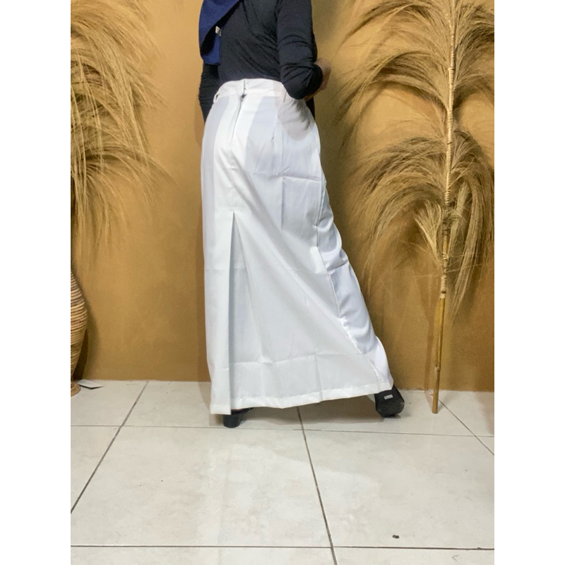 Jual Rok putih Fatayat terbaru rok span hitam putih | Shopee Indonesia