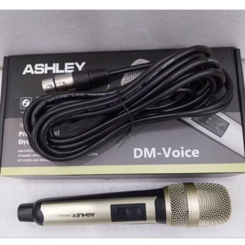 Jual mic kabel Ashley DM Voice Original | Shopee Indonesia