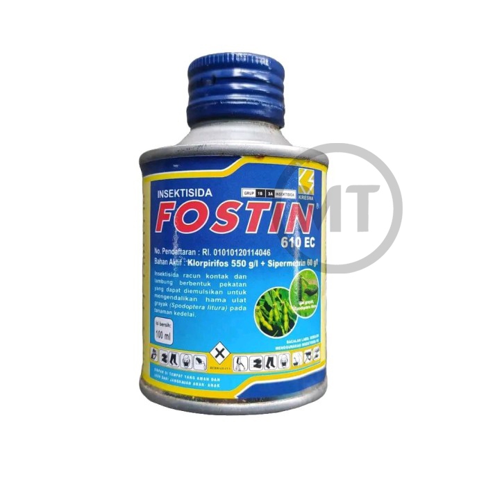 Jual Insektisida Fostin 610 EC Kemasan Pabrik 100 ML Pembasmi Hama Kutu ...