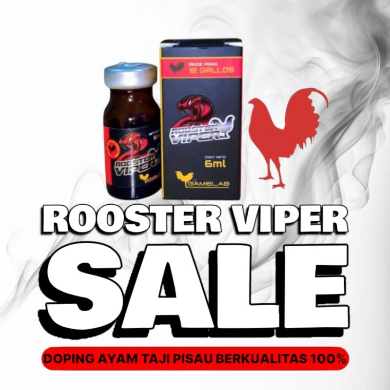 Jual Doping Ayam Rooster Viper Doping injeks Asli Produk Luar | Shopee ...