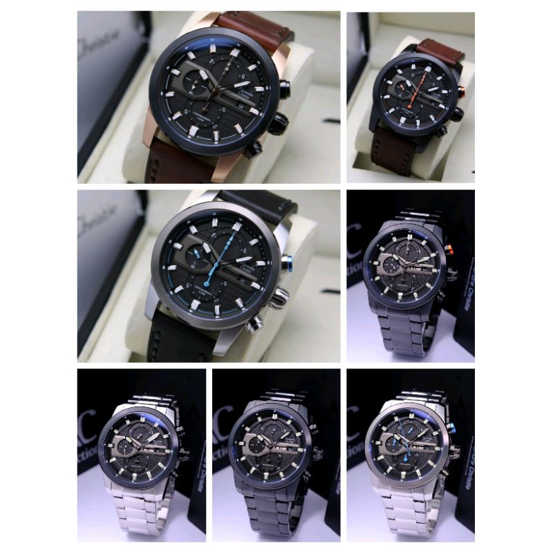 Jual AC6562 ALEXANDRE CHRISTIE JAM TANGAN PRIA AC6559 KULIT/ RANTAI AC ...