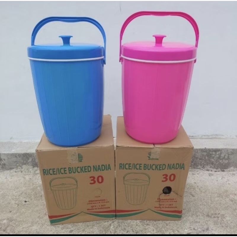 Jual termos nasi termos es batu rice ice bucket 30 liter | Shopee Indonesia