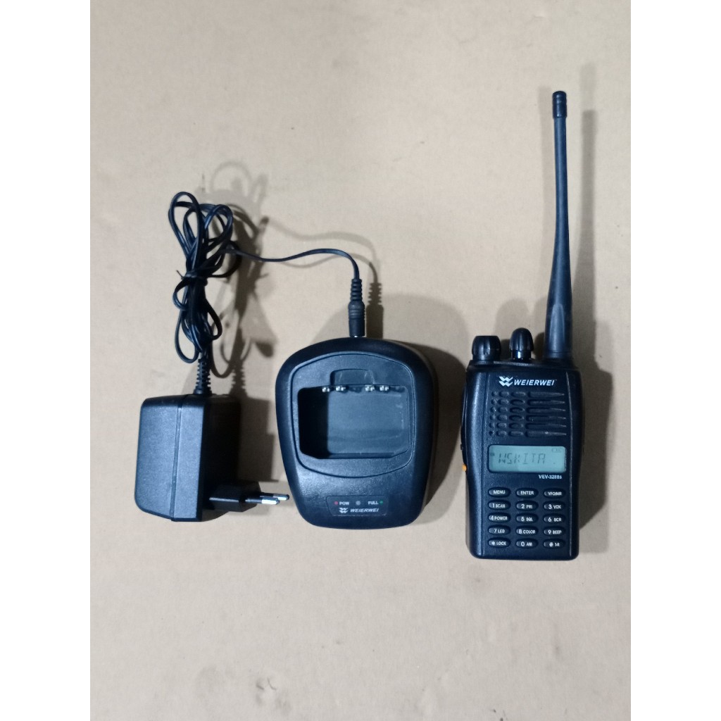 Jual Radio HT WEIERWEI VEV-3288S UHF Bekas Berkwalitas | Shopee Indonesia